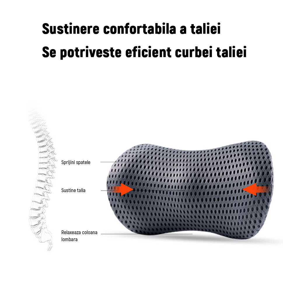 Perna de sustinere lombara auto, sundiguer, Forma de plasa, Suport ...