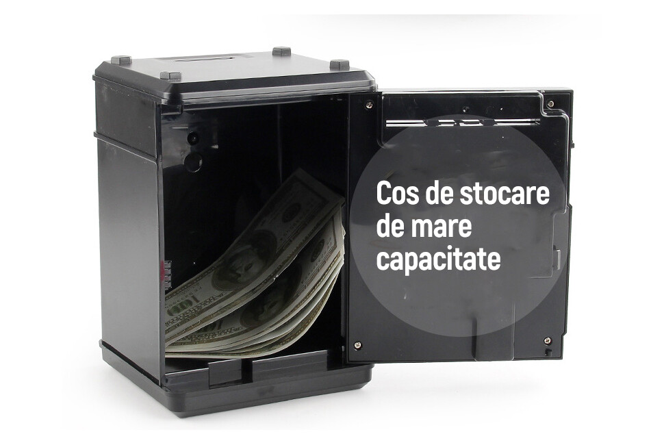 Pusculita interactiva copii, Sundiguer, cu functie ATM cod pin si seif ...