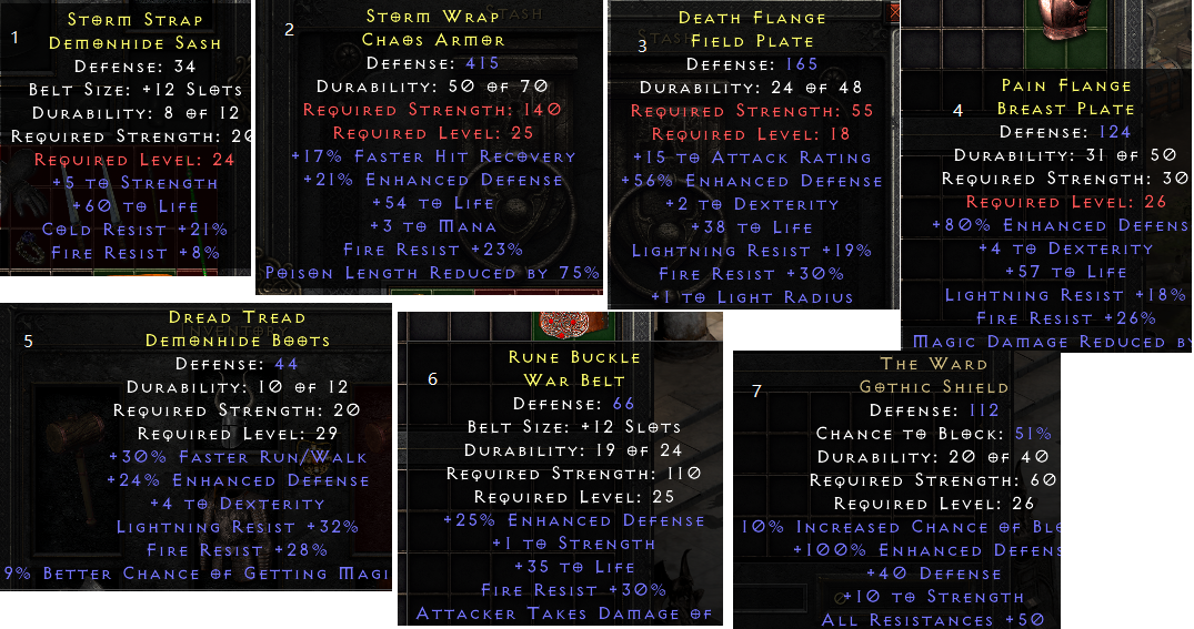 Armor-boot-belt-ward - Topic - d2jsp